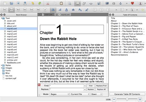 Create Ebooks With Sigil 060 Softpedia