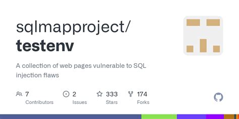GitHub Sqlmapproject Testenv A Collection Of Web Pages Vulnerable To SQL Injection Flaws