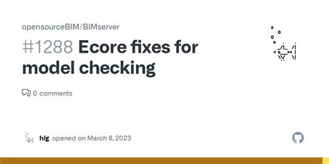 Ecore Fixes For Model Checking · Issue 1288 · Opensourcebimbimserver