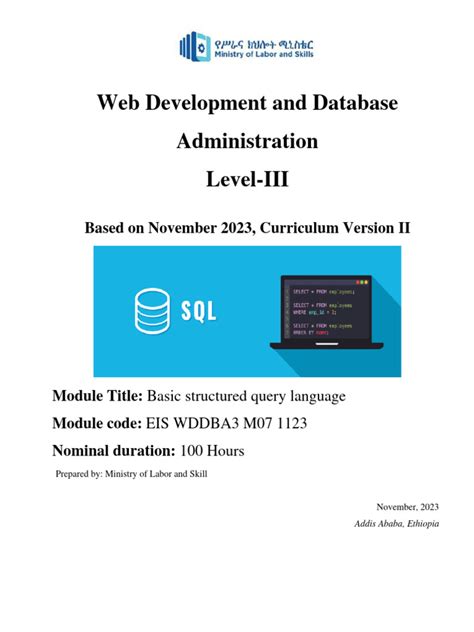 tm07 using basic structured query language pdf databases
