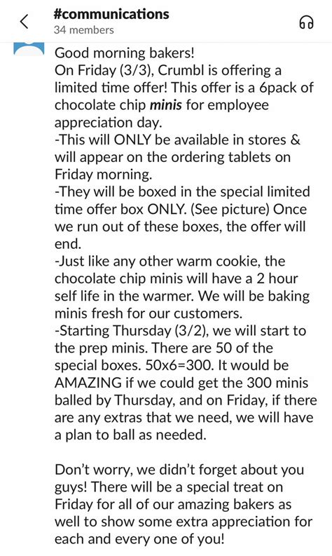 Idk If Anyone Knows About This Yet But Here Ya Go R Crumblcookies