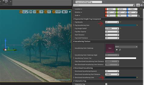 How To Create A Fog That Darkens With Depth Rendering Epic