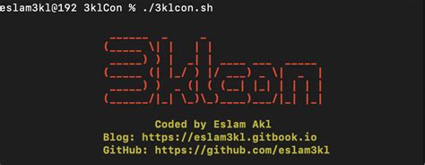3klcon Automated Recon Tool Which Works With Large And Medium Scopes