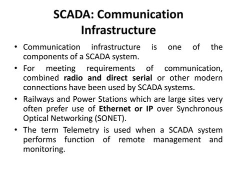 Remote Terminal Unit RTU In SCADA Pptx