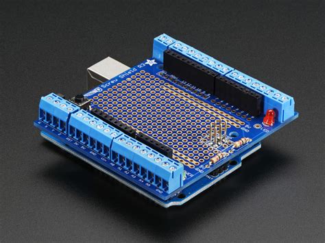 Adafruit Proto Screwshield Wingshield Kit For Arduino Kiwi Electronics