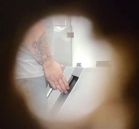 Big Dick Rest Stop Urinal Spy