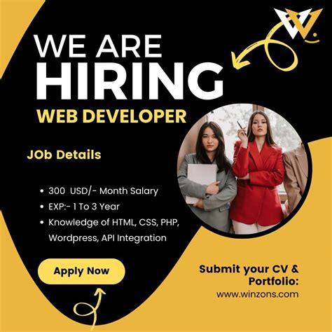 Im Hiring For A Web Developer 😍😘 300 Usd Month Salary Exp