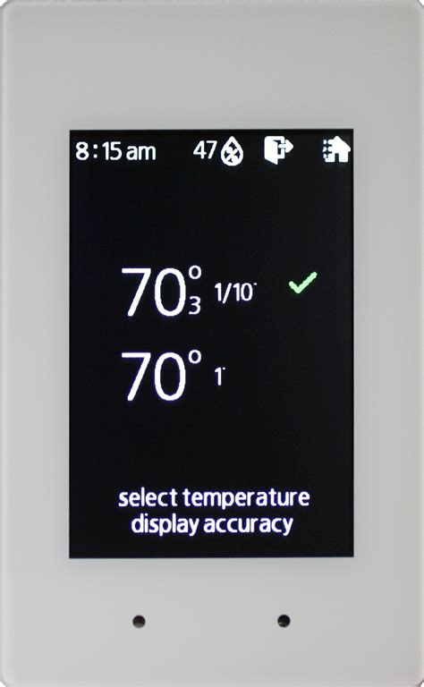 Standalone Thermostats LCD Touchscreen Zonex Systems VRF VAV And VVT HVAC Zoning Controls
