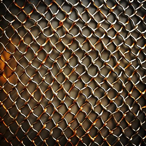Premium Ai Image Metal Mesh Texture
