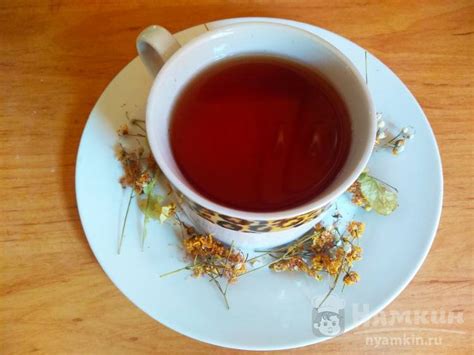 Вкусный травяной чай из липы и чабреца рецепт пошаговый с фото - Nyamkin.RU
