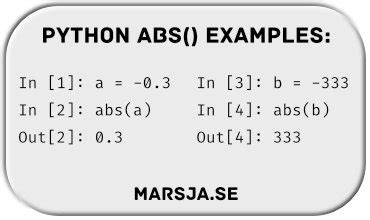 How To Get Absolute Value In Python With Abs And Pandas