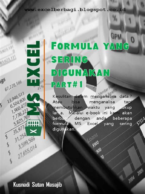 e book formula yang sering digunakan ms excel part 1 pdf