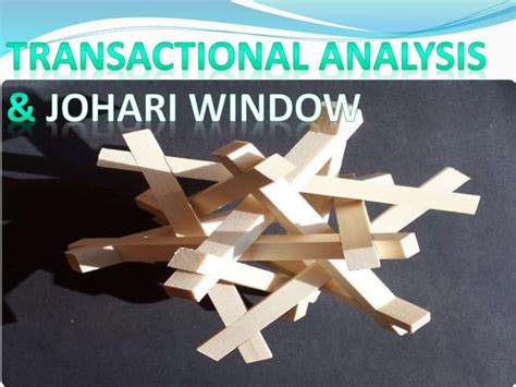 Transactional Analysis Ta Pptx