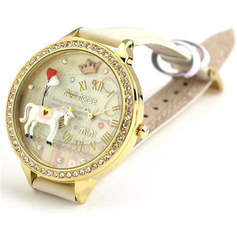 韩国mini手表 女学生表真皮表带 韩国潮流时尚水钻女表s1018a Mn旗舰店