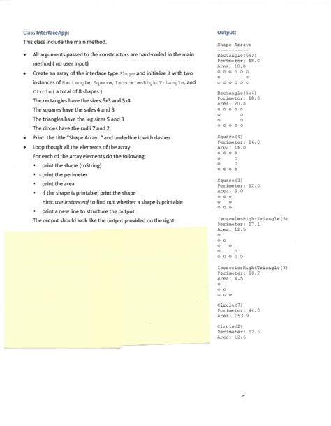 Solved What Is The Finished Code In Java Follow The
