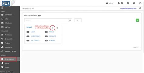 Install Ansible Awx On Centos 8 Rocky Linux 8 Computingforgeeks