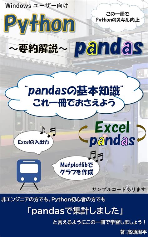 Amazon co jp Python pandas 要約解説 pandasの基礎知識 これ一冊でおさえよう 業務に活用 eBook 髙頭周平 本