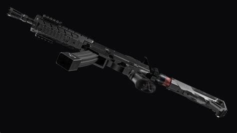 3d Model Modular Custom Smg Sig Sauer Mpx Vr Ar Low Poly Cgtrader