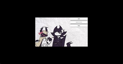 Skell And Ruby Are Playing A Game Fpe Characters Sticker Teepublic