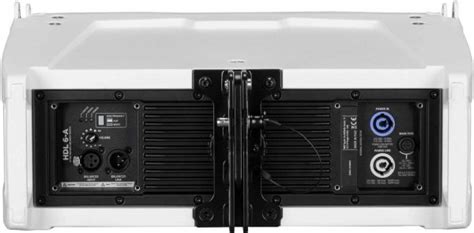 rcf hdl6 a w powered line array module white new worldsmusics
