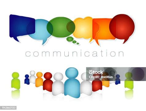 고립 된 연설 거품 무지개 색상입니다 네트워크 개념입니다 군중이 말한다 통신 텍스트입니다 이야기 하는 사람들의 그룹입니다 소셜 네트워크 개념입니다 3d 일러스트레이션 3차원