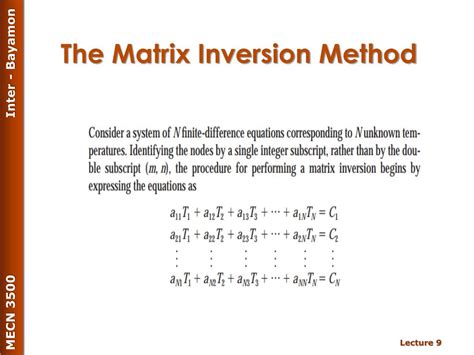 Ppt Numerical Methods For Engineering Mecn 3500 Powerpoint Presentation Id2173800