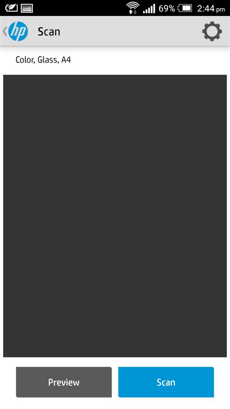 scan not working with all in one remote android app printer hp