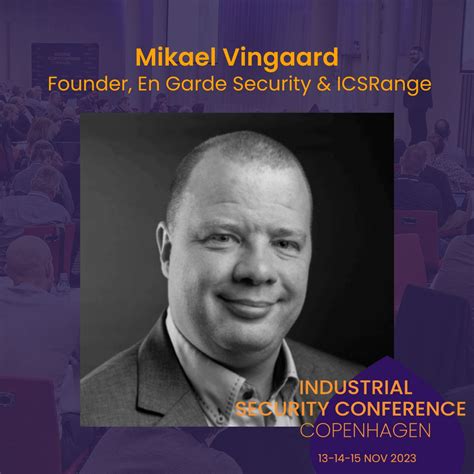 Industrial Security Conference Cph On Linkedin Network Security Industrialsecurity