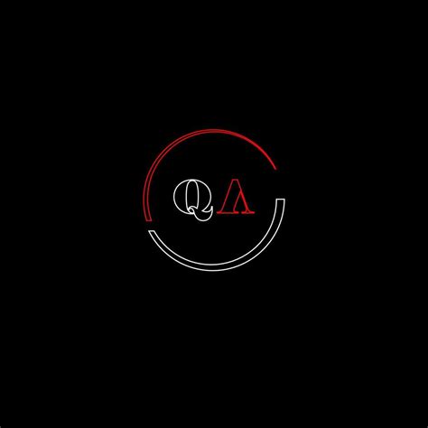 QA Creative Modern Letters Logo Design Template Vector Art At Vecteezy