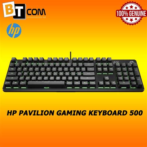 HP Pavilion Gaming Wired Keyboard 500 3VN40AA UUF Shopee Malaysia