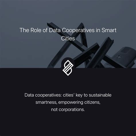 The Role Of Data Cooperatives In Smart Cities → Scenario
