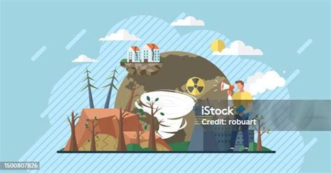 생태 문제 지구는 쓰레기로 가득 차 있습니다 지구를 구하세요 지구의 날 공장에서 배출되는 배출 쓰레기차에 대한 스톡 벡터 아트 및 기타 이미지 Istock