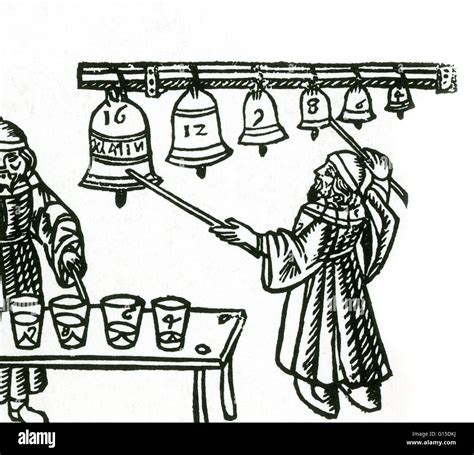 Section Of A Woodcut Showing Pythagoras With Bells In Pythagorean Tuning A System Of Musical