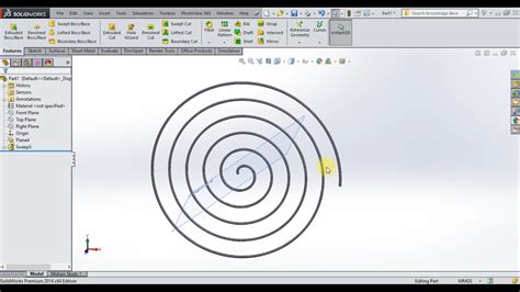 Helix And Spiral Curve In Solidworks Solidworks Tutorials For Beginners Youtube