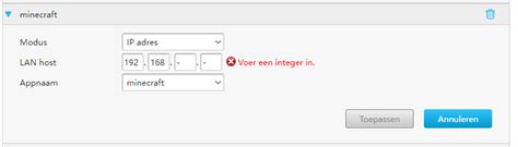 Port Forwarding Minecraft Server Werkt Niet Meer Port Gesloten KPN Community