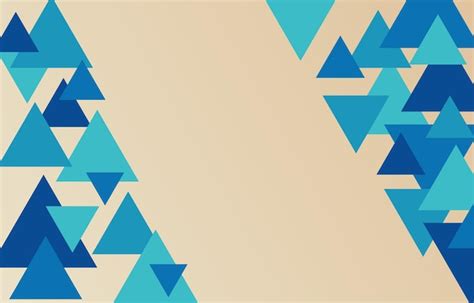 Premium Vector Abstract Modern Geometric Triangles Background