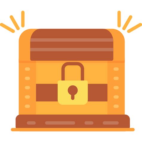 Treasure Chest Generic Color Fill Icon