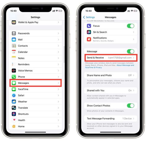 imessage and icloud accounts are different how to fix tab tv