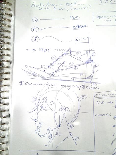 Curve With Straight Lines Designs