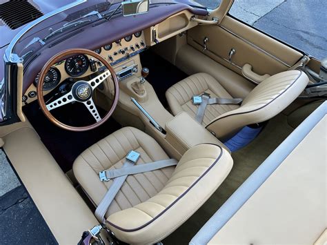 Jaguar E Type Convertible Interior