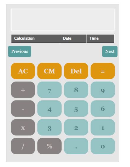 History Memory Calculator