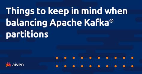 Ways To Balance Your Data Across Apache Kafka® Partitions