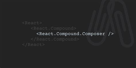 Github Igoodie React Compound Composer 🖇️ Spend Less Time Crafting Your Complex Compound