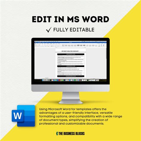 Swot Analysis Checklist Template Human Resources Hr Checklists Swot