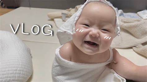 Vlog 육아브이로그 5개월아기 일상👶🏻ㅣ이유식시작🍼ㅣ졸리점퍼대여🔥ㅣ목욕시키기ㅣ아기랑 놀아주는아빠 Youtube