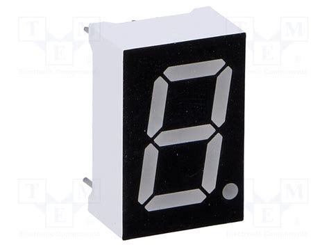 Opd S5620la Bw Opto Plus Led Display Led 7 Segment 14 2mm 0 56 No Char 1 Amber 60mcd