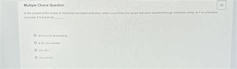 Solved Multiple Choice QuestionIn the context of the review | Chegg.com