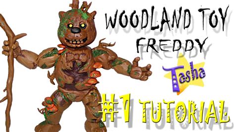 Вудленд той Фредди из Пластилина 1 Туториал Woodland Toy Freddy From