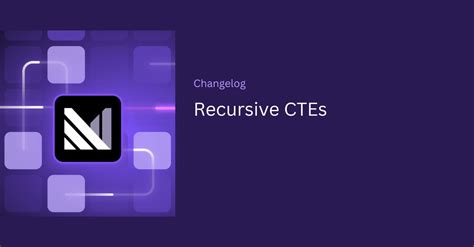 Recursive Ctes