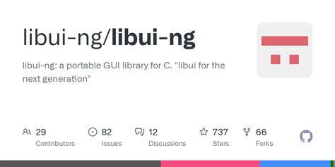 Issues · Libui Ng Libui Ng · Github